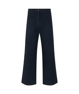 Etro Wide-leg Trousers - Black