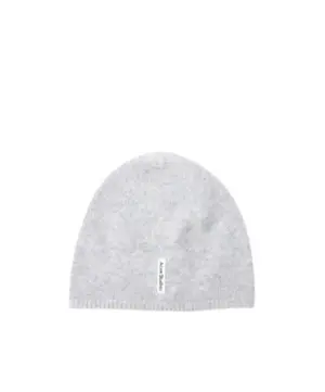 Acne Studios Ribbed Knit Beanie - Cool Gray Blend