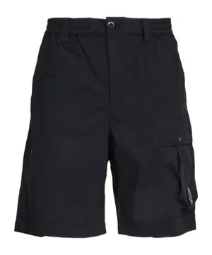 C.P. COMPANY Lens Cargo Shorts - Black