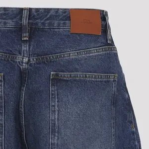 Studio Nicholson Cropped Wide-leg Jeans - Blue