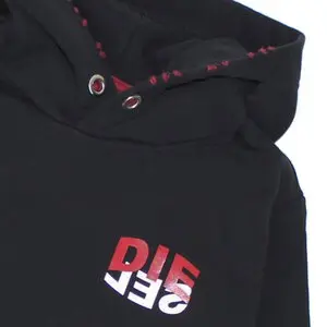 DIESEL® Logo Printed Hooded Sweater