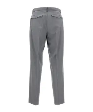 Barena Venezia High-rise Pleated Tapered Trousers - Grey