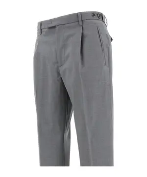 Barena Venezia High-rise Pleated Tapered Trousers - Grey