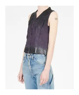 MAISON MARGIELA Sleeveless Buttoned Top