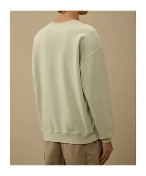C.P. COMPANY Logo Embroidered Crewneck Sweatshirt