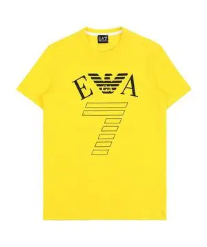 EA7 Round-necked Logo T-shirt