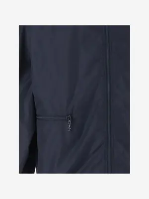 Saint Laurent Packable Hooded Jacket - Black