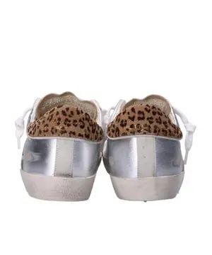 Philippe Model Sneakers With Animal Print Detail - Gray