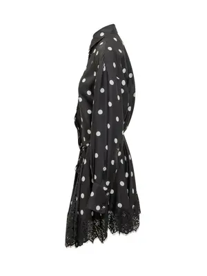 Sportmax Polka Dot Lace Dress