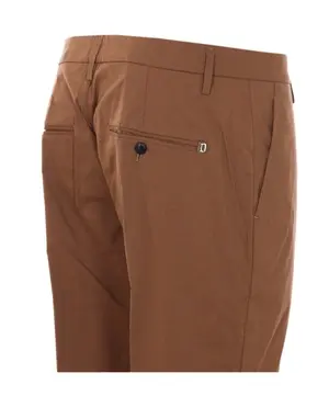DONDUP Gaubert Slim Fit Trousers - Brown