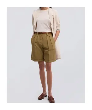 Aspesi Pleated Bermuda Shorts