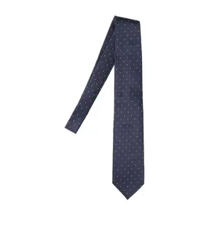 TOM FORD Polka-dot Satin Neck Tie - Black
