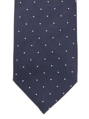 TOM FORD Polka-dot Satin Neck Tie - Black