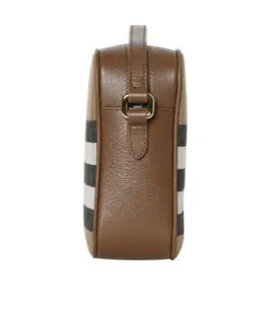 Burberry Checked Camera Bag - Multicolor