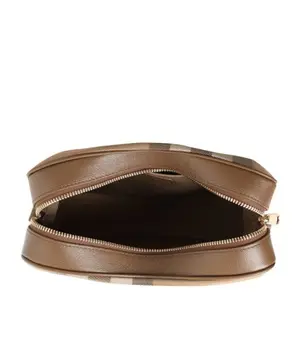 Burberry Checked Camera Bag - Multicolor