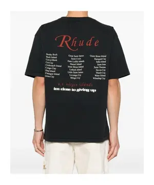 Rhude Graphic-print Crewneck T-shirt