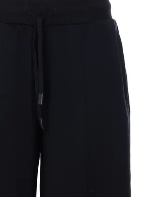 Patrizia Pepe Wide Leg Ruffle Trousers