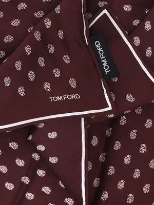TOM FORD Polka Dot Square Scarf