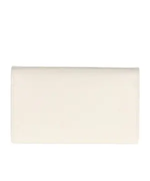 JIL SANDER Tangle Strap Wallet - White