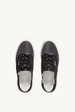Moncler Vera Leisure Padded Sneakers - Black