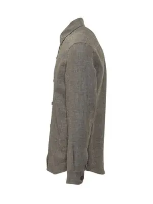 Zegna Buttoned Overshirt - Gray