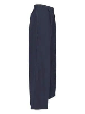 Aspesi Wide-leg Trousers - Black