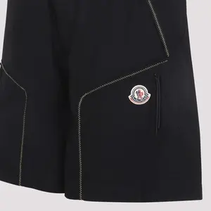 Moncler Contrast Stitch Shorts