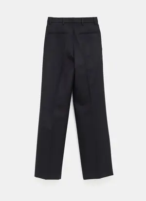 Dries Van Noten Tailored Trousers With Belt Loops - Black