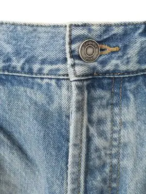 Saint Laurent Mick Straight-leg Jeans - Gray
