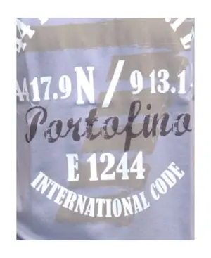 EA7 Printed Round-necked T-shirt