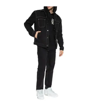 Off-White Long-sleeve Logo Hoodie