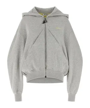 Attico Zip Up Sweatshirts Hoodies For Women