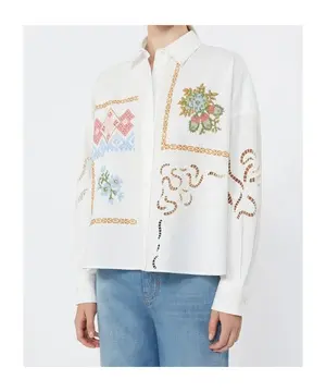 Max Mara Embroidered Shirt