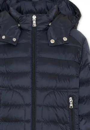 Moncler Lauros Hooded Down Jacket - Blue