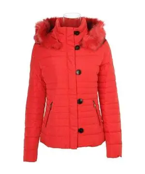 Emporio Armani Hooded Down Jacket With Logo Detail