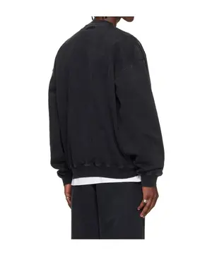 Vetements Global Mf' Long-sleeve Crew Neck Sweatshirt