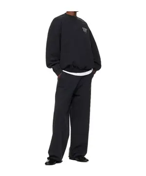 Vetements Global Mf' Long-sleeve Crew Neck Sweatshirt