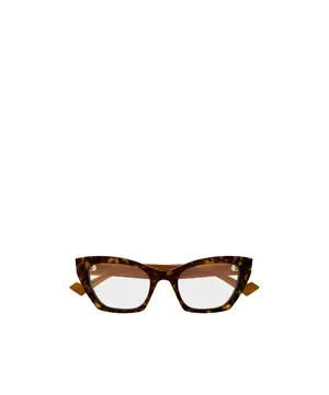 Gucci Cat-eye Frame Glasses - Havana
