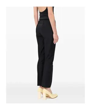 MAISON MARGIELA Slim-fit Trousers With Center Pleats