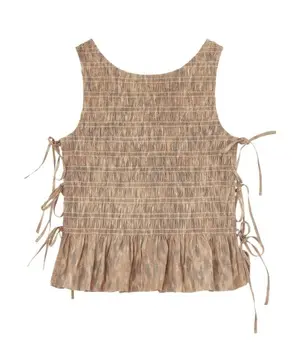 Textured Smocked Tank Tops