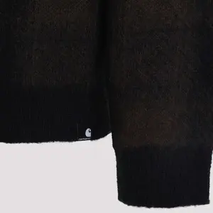 Carhartt Work In Progress Long-sleeved Knitted Cardigan - Black