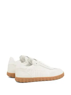 Ami Step Lace-up Sneakers - White