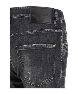 Dsquared2 Skater Distressed Jeans - Black