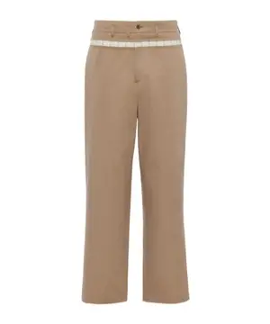 Maison Margiela Contrast Stitching Pants For Men