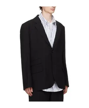 AMI Paris Single-breasted Straight-fit Blazer