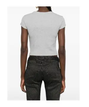 VIVIENNE WESTWOOD Orb Print Ribbed T-shirt