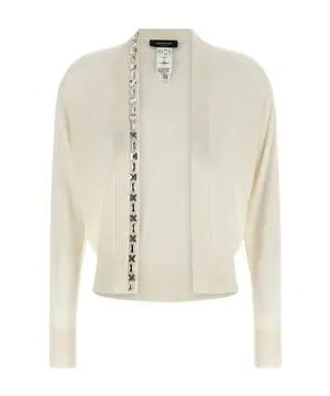 Fabiana Filippi Embellished Knitted Cardigan