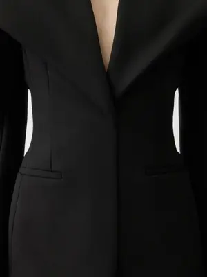 Jacquemus Châle Jacket With Triangular Piping