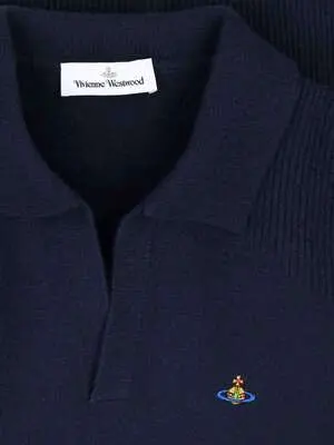 VIVIENNE WESTWOOD Long Sleeve Polo Jumper