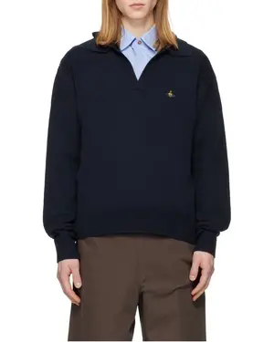 VIVIENNE WESTWOOD Long Sleeve Polo Jumper